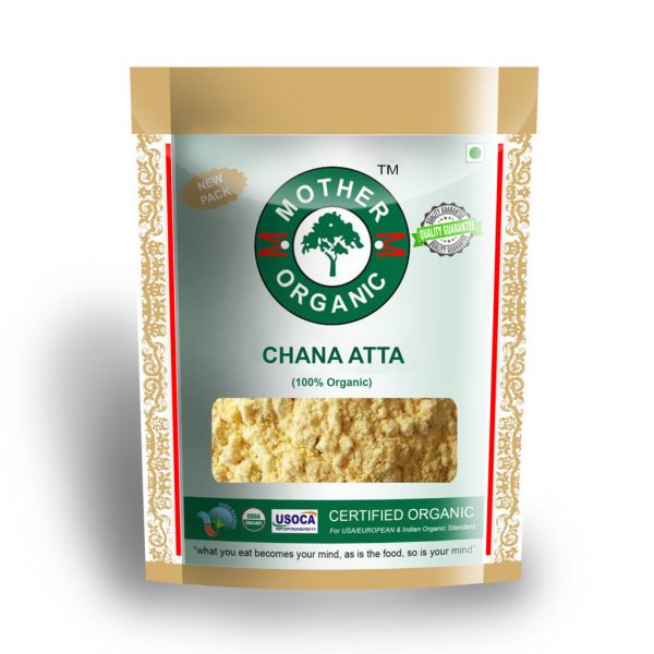 Chana Atta | USDA Organic - Mother Organic - 500gm – naturessoulshop