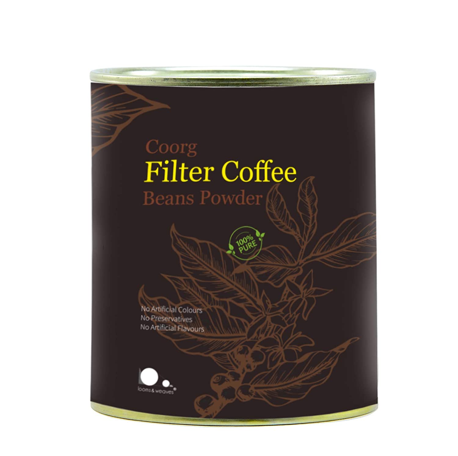 Coffee | Coorg Filter Coffee Powder –100% Looms And Weaves – 250gm ...