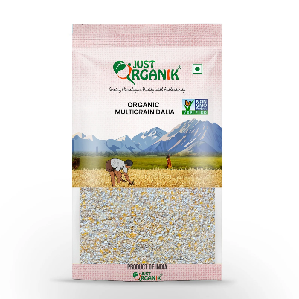 Multigrain Dalia Organic-Just Organik-500gm – naturessoulshop